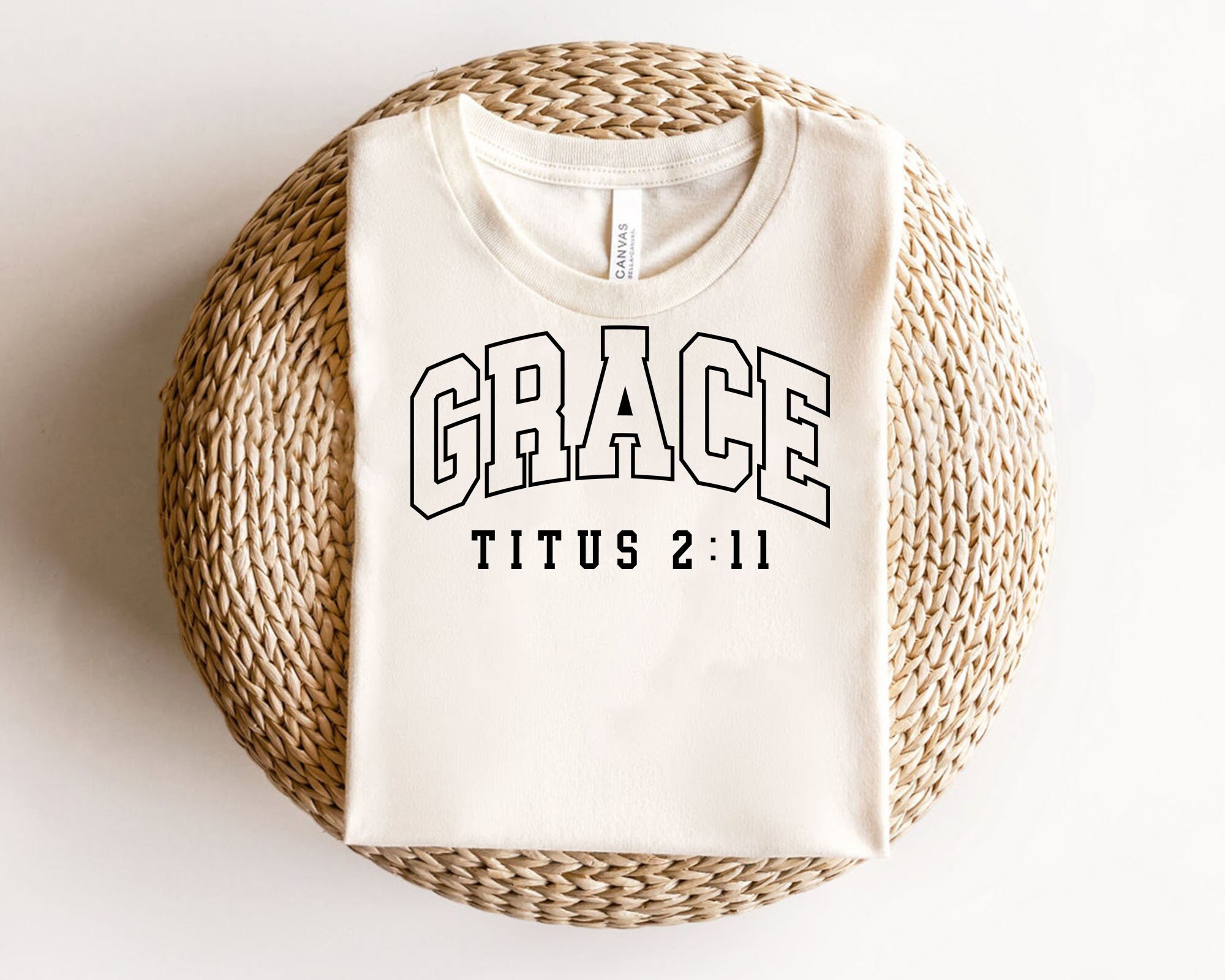 Grace Svg Digital Download Varsity Font Svg Titus 2:11 Svg - Etsy