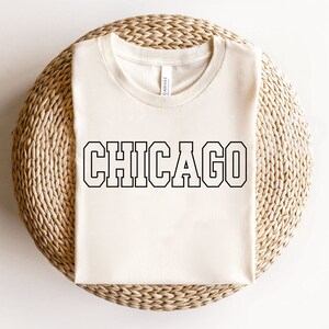 Chicago Svg, Digital Download, America Svg, College Font Svg, Chicago ...