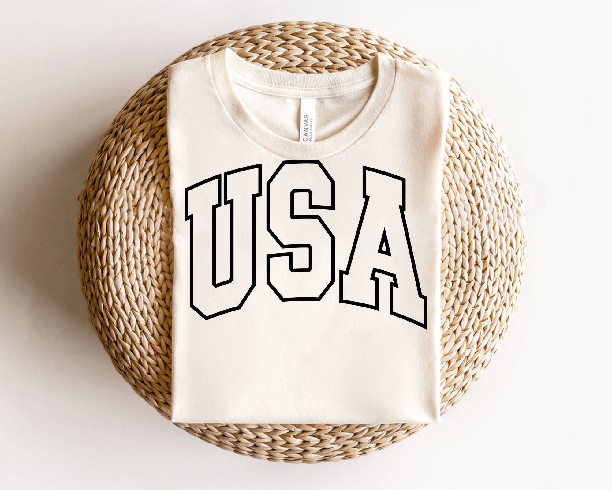 USA Svg Digital Downloads America Svg College Font Svg USA - Etsy