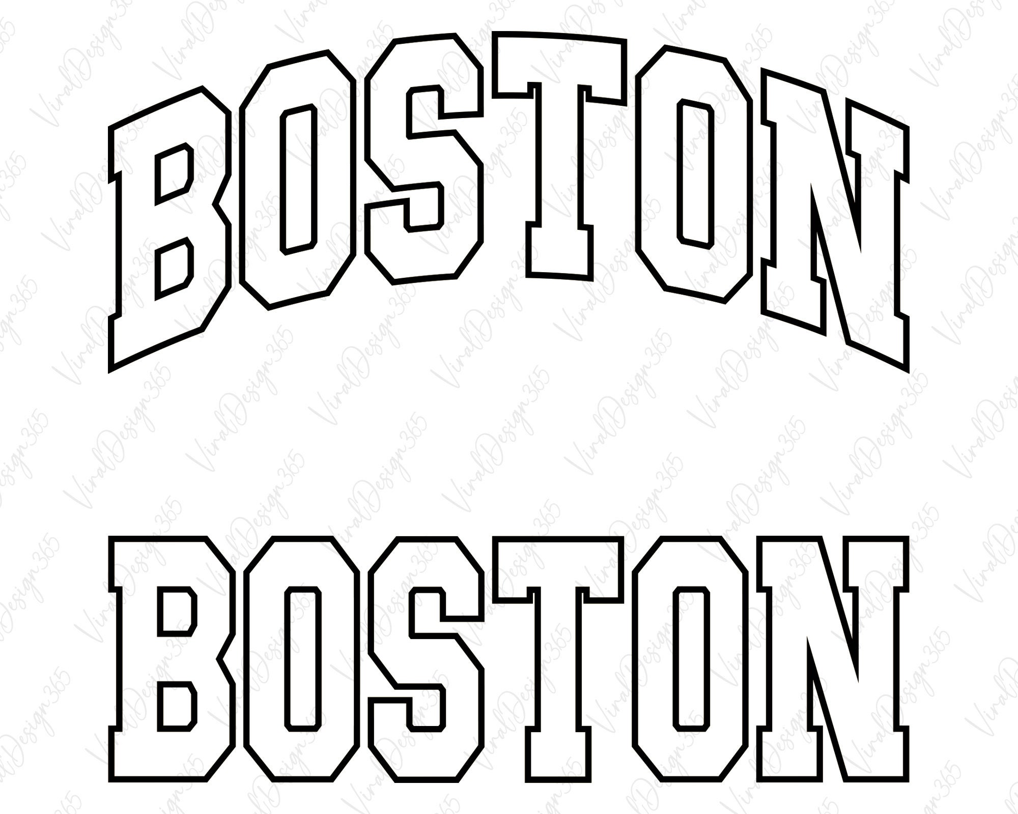 Boston Svg Digital Download America Svg College Font Svg - Etsy Australia