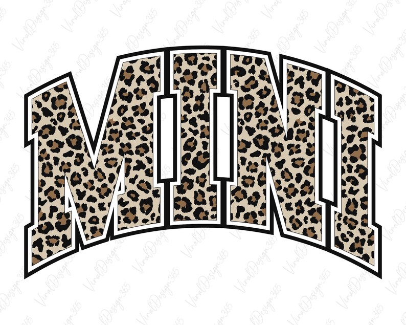 Mini Svg Leopard Print Svg Digital Downloads Family Svg - Etsy