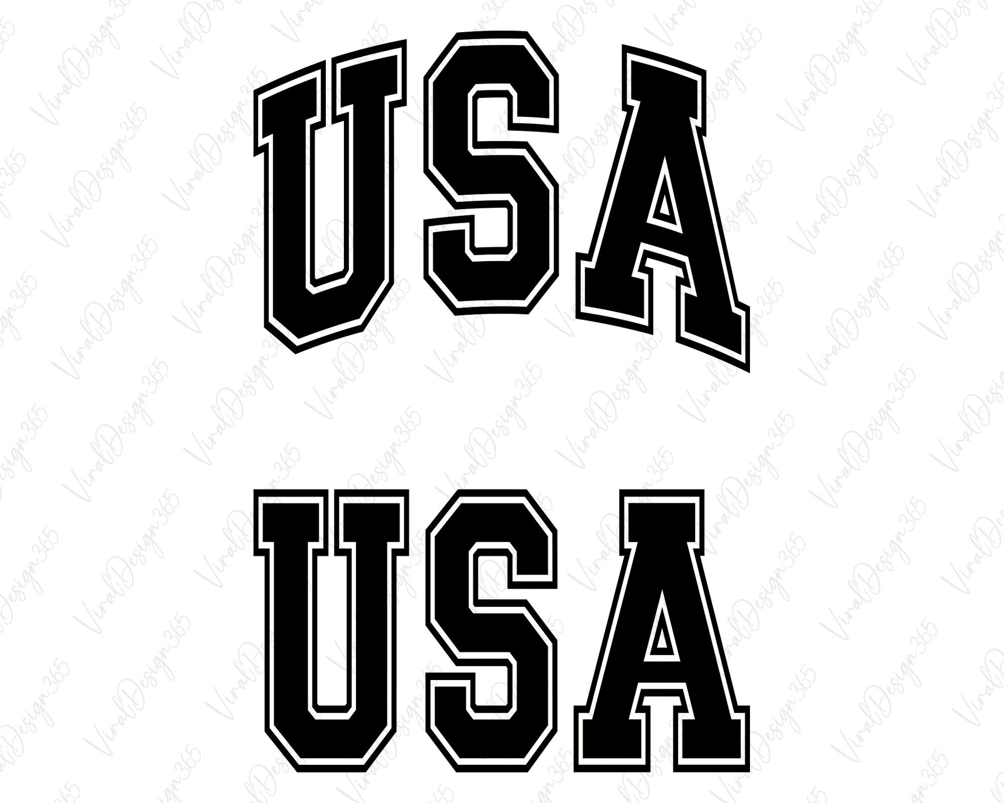USA Svg Digital Downloads America Svg College Font Svg USA - Etsy