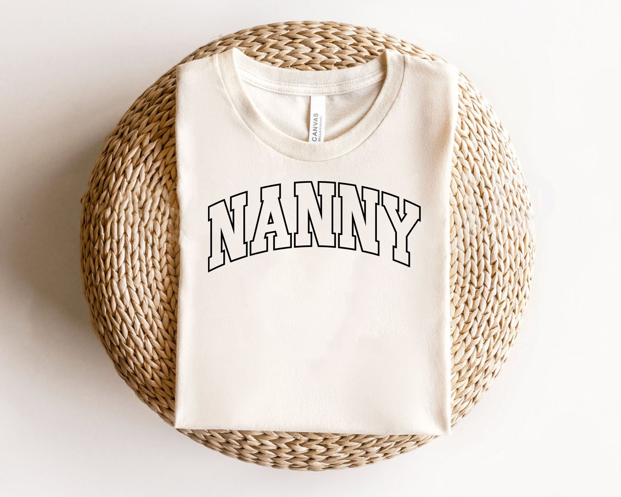 Nanny Svg Digital Download Arc Nanny Svg Varsity Font Svg - Etsy UK