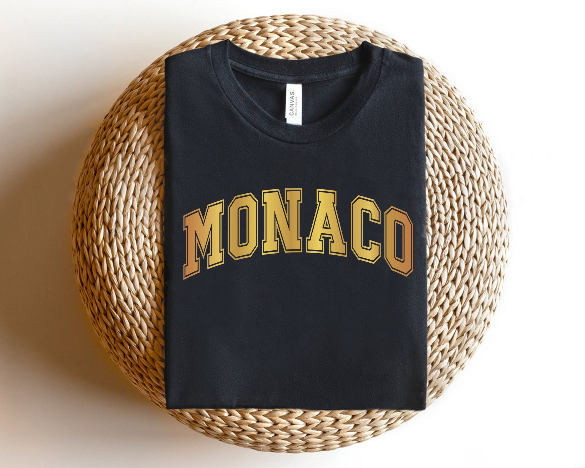 Monaco Svg Digital Download Country Svg College Font Svg - Etsy