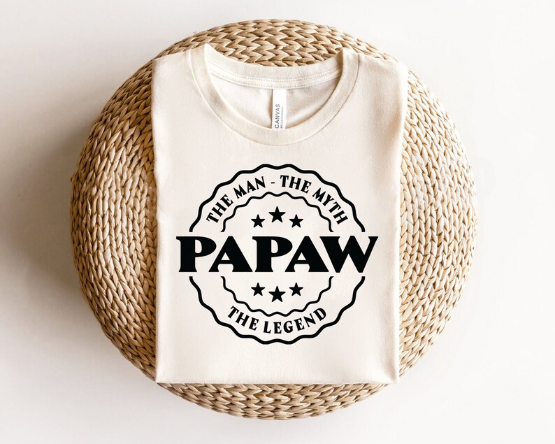 Papaw the Man the Myth the Legend Svg Digital Download Papaw - Etsy