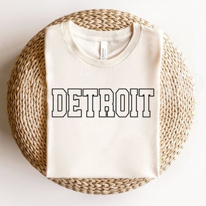 Detroit Svg, Digital Download, America Svg, College Font Svg, Detroit ...