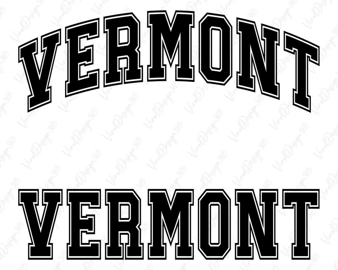 Vermont Svg, Digital Download, USA Svg, College Font Svg, Vermont Shirt ...