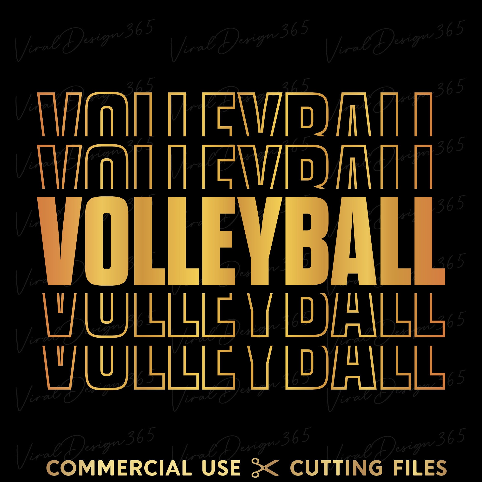 Volleyball Svg Schriftart Stacked Svg Digitaldrucke - Etsy Österreich