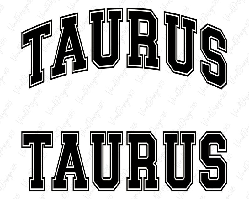 Taurus Svg Digital Download Arc Taurus Svg Zodiac Svg - Etsy