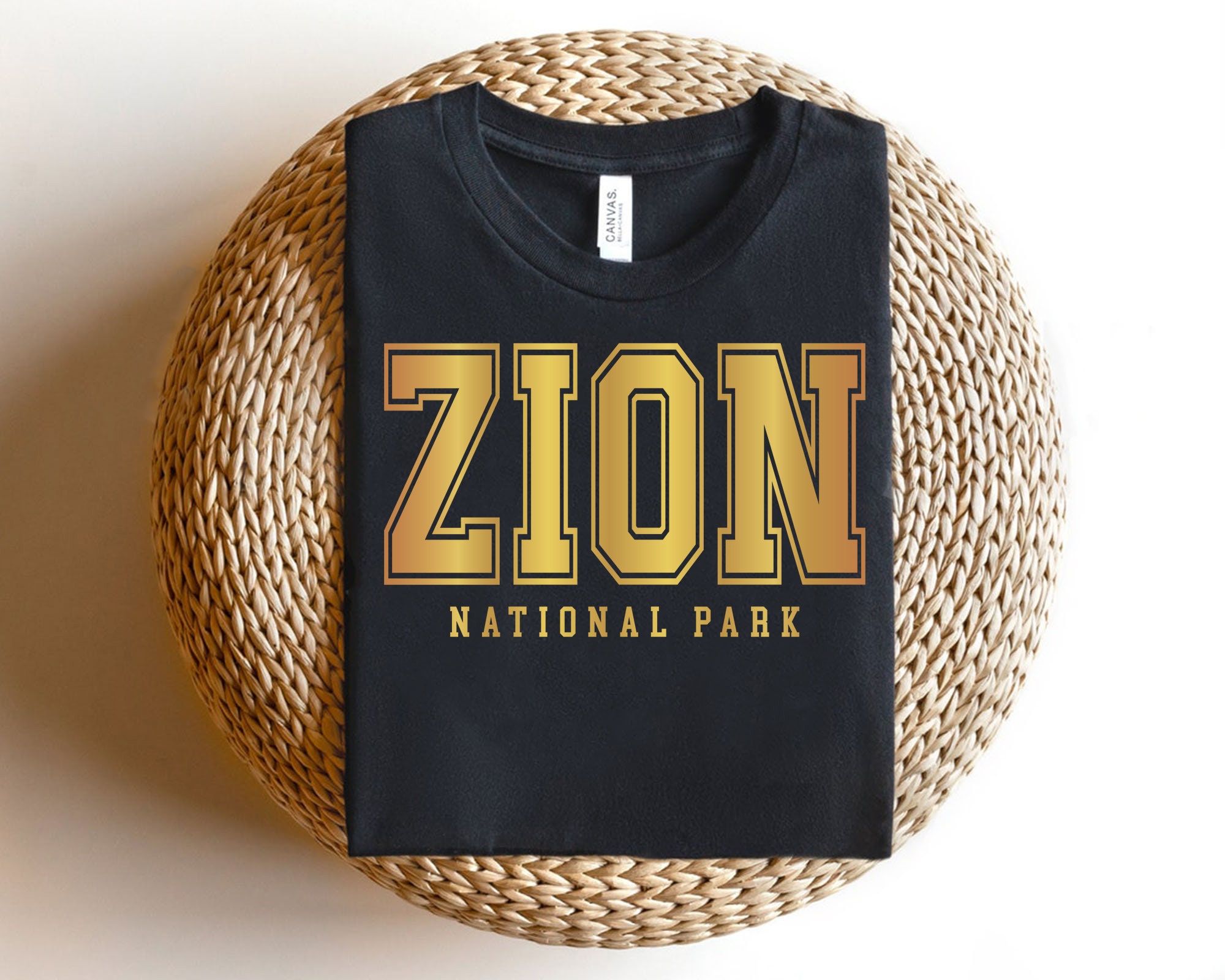 Zion National Park Svg Digital Download College Font Svg - Etsy