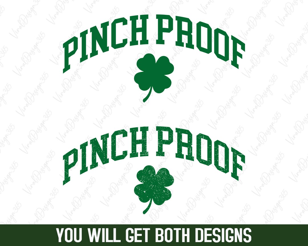Pinch Proof Svg, Shamrock Svg, St Paddys Day Svg, Digital Download, Arc ...