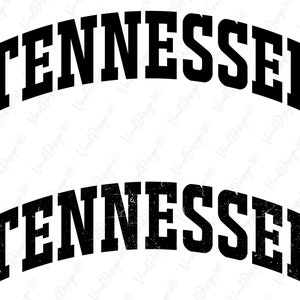 Tennessee Svg, Digital Downloads, USA State Svg, College Font Svg ...