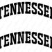 Tennessee Svg, Digital Downloads, USA State Svg, College Font Svg ...
