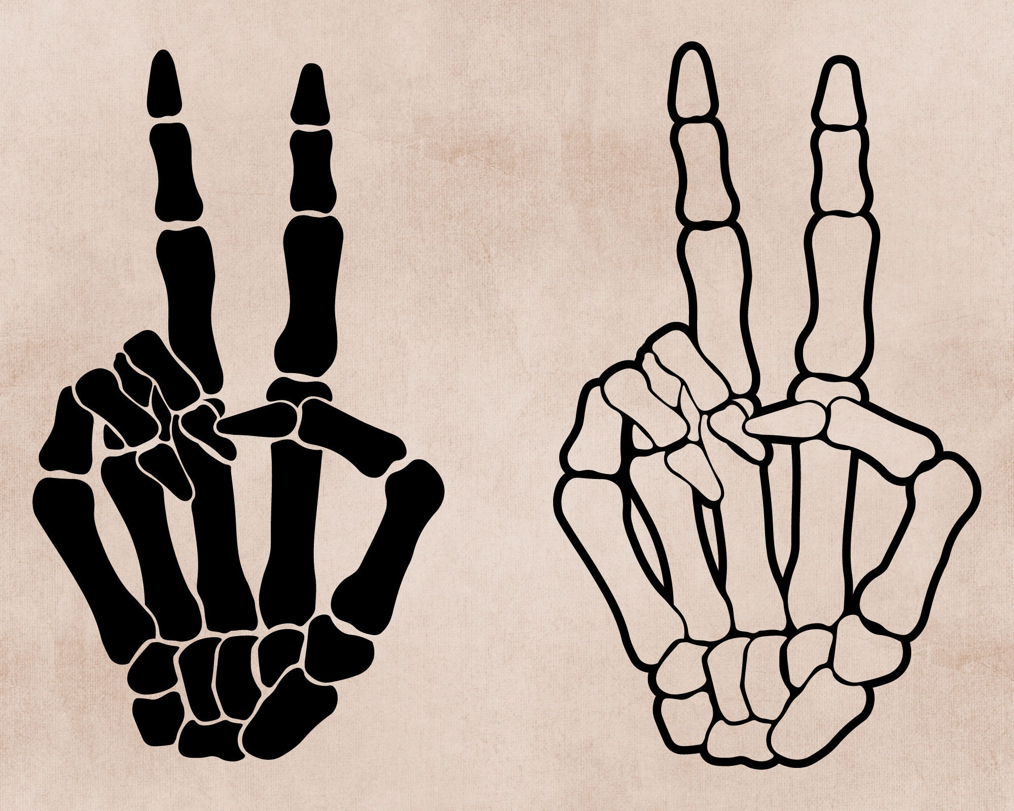 Hands Making Peace Sign