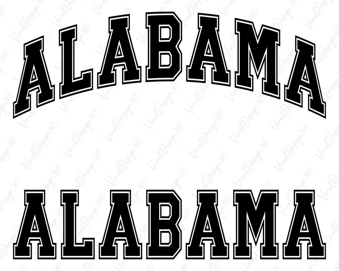 Alabama Svg, Digital Download, USA Svg, College Font Svg, Alabama Shirt ...