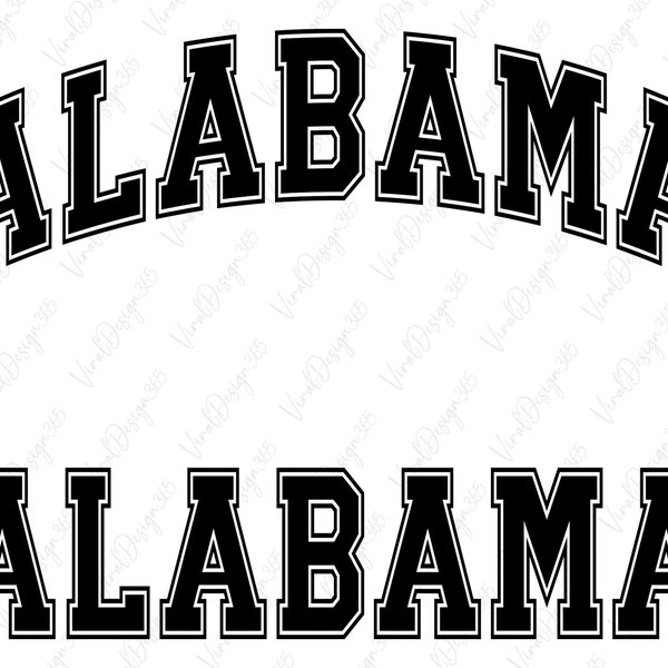 Alabama Svg - Etsy