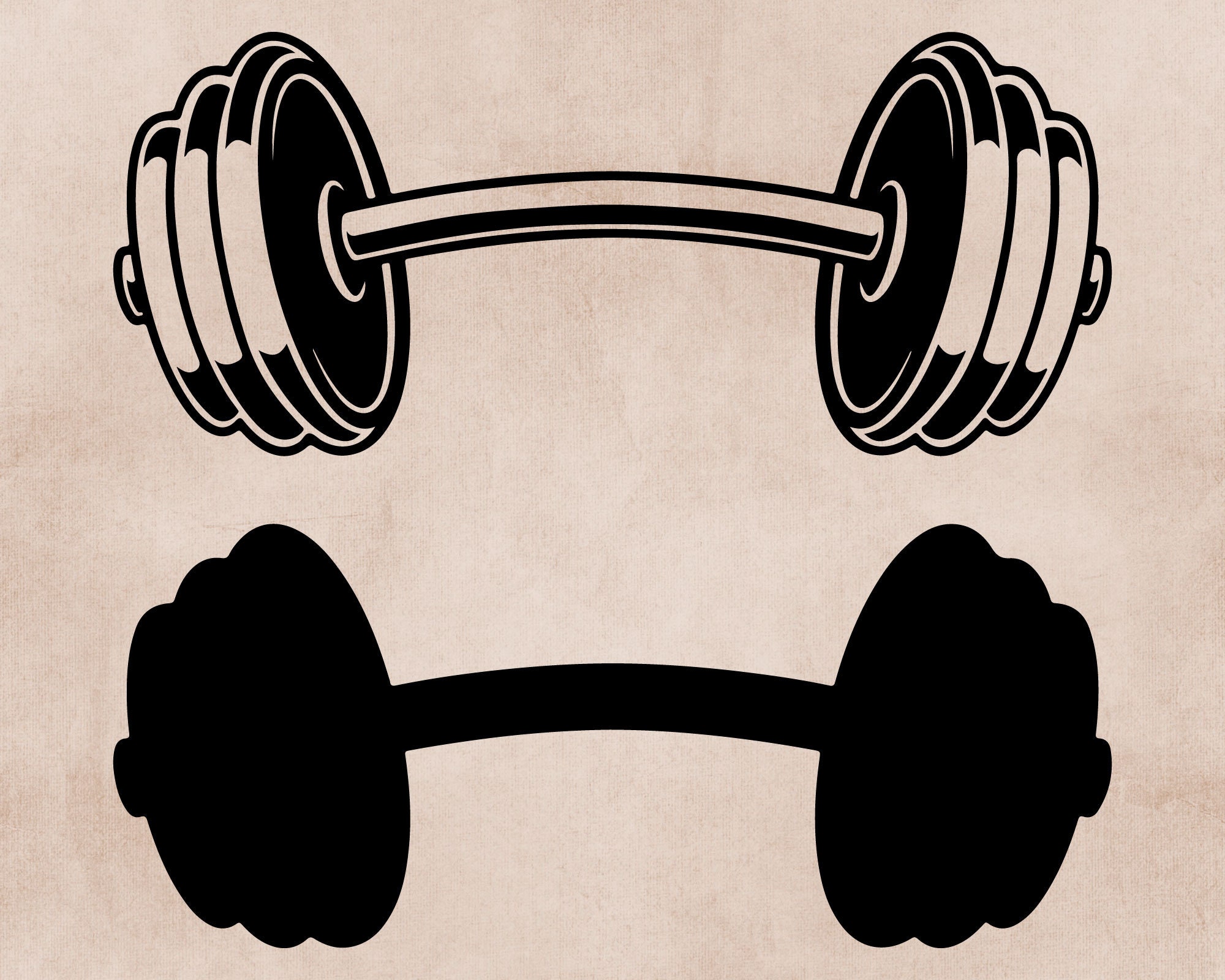 Weights Silhouette