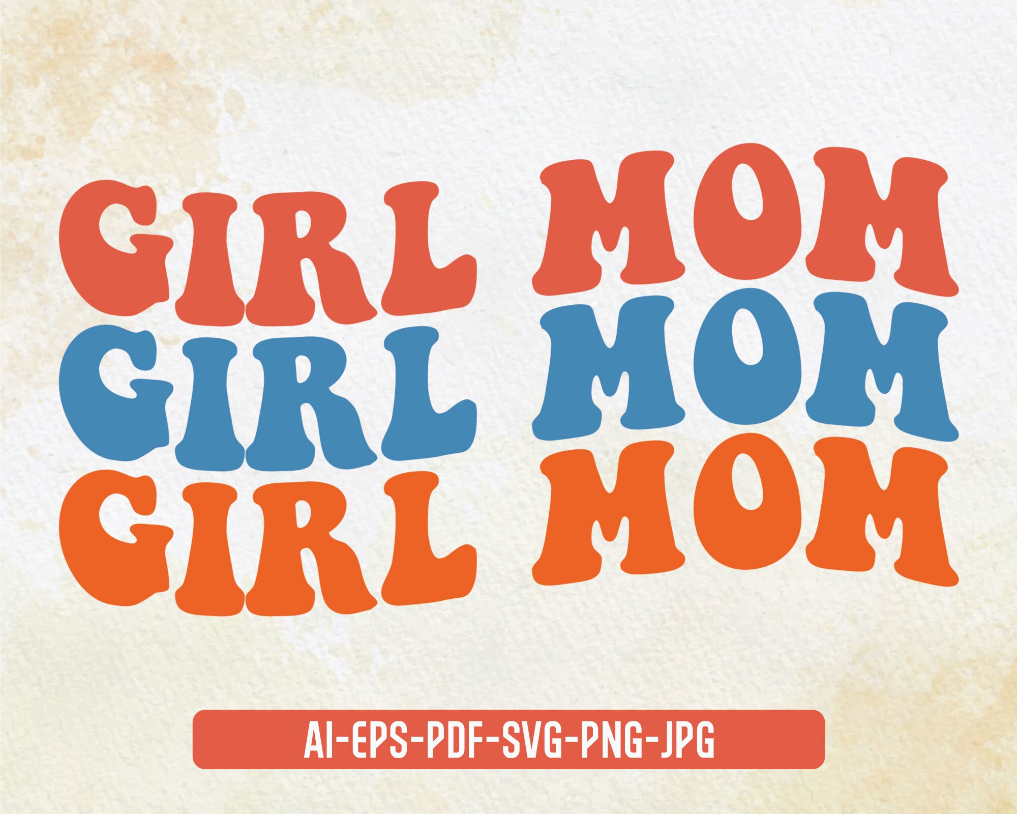 Girl Mom Svg Digital Download Mom of Girls Svg Mama Svg - Etsy