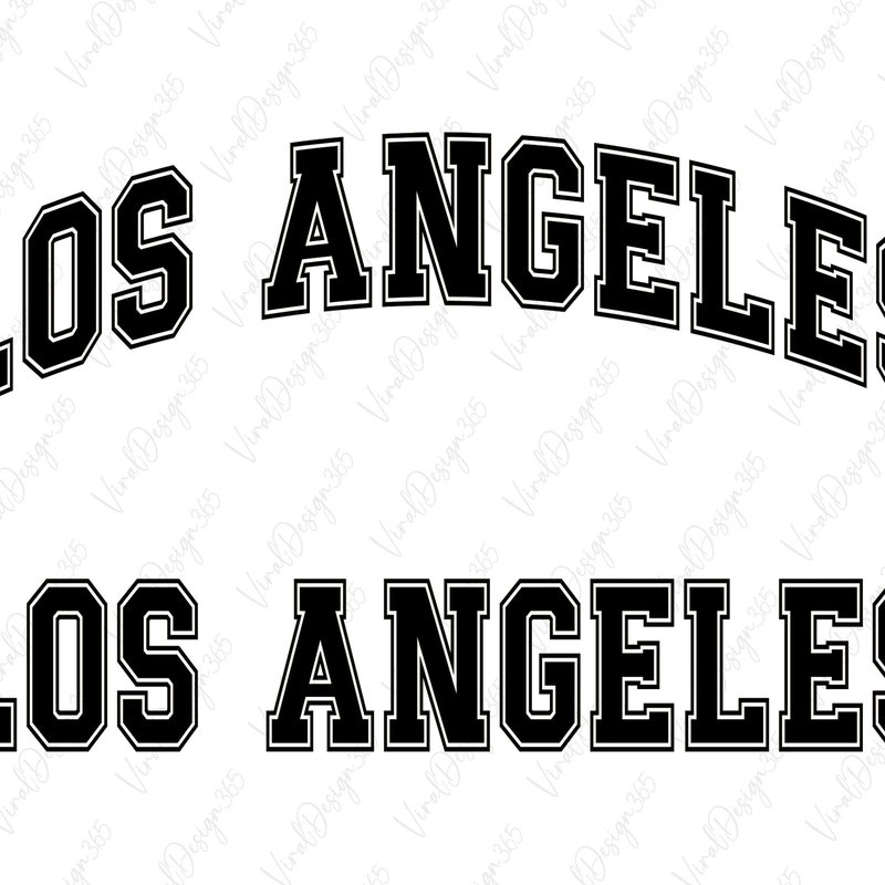 Los Angeles Font - Etsy