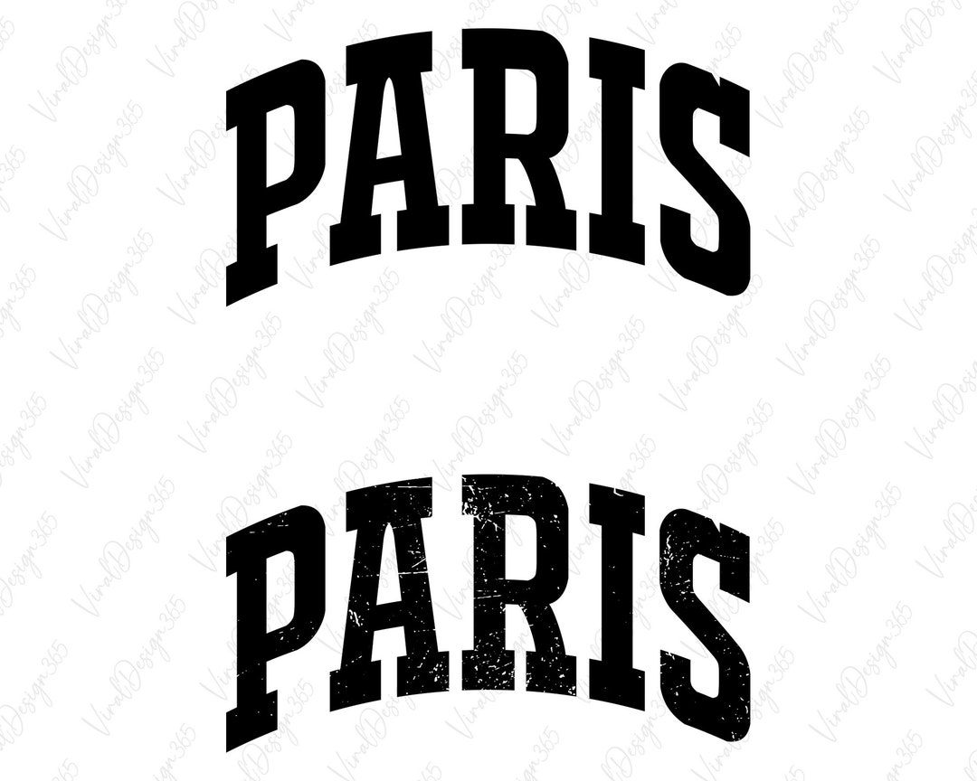 Paris Svg, Digital Download, Europe Svg, College Font Svg, France Svg ...