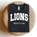 Lions Wrestling Svg, Wrestling Team Svg, Digital Download, Game Day Svg ...