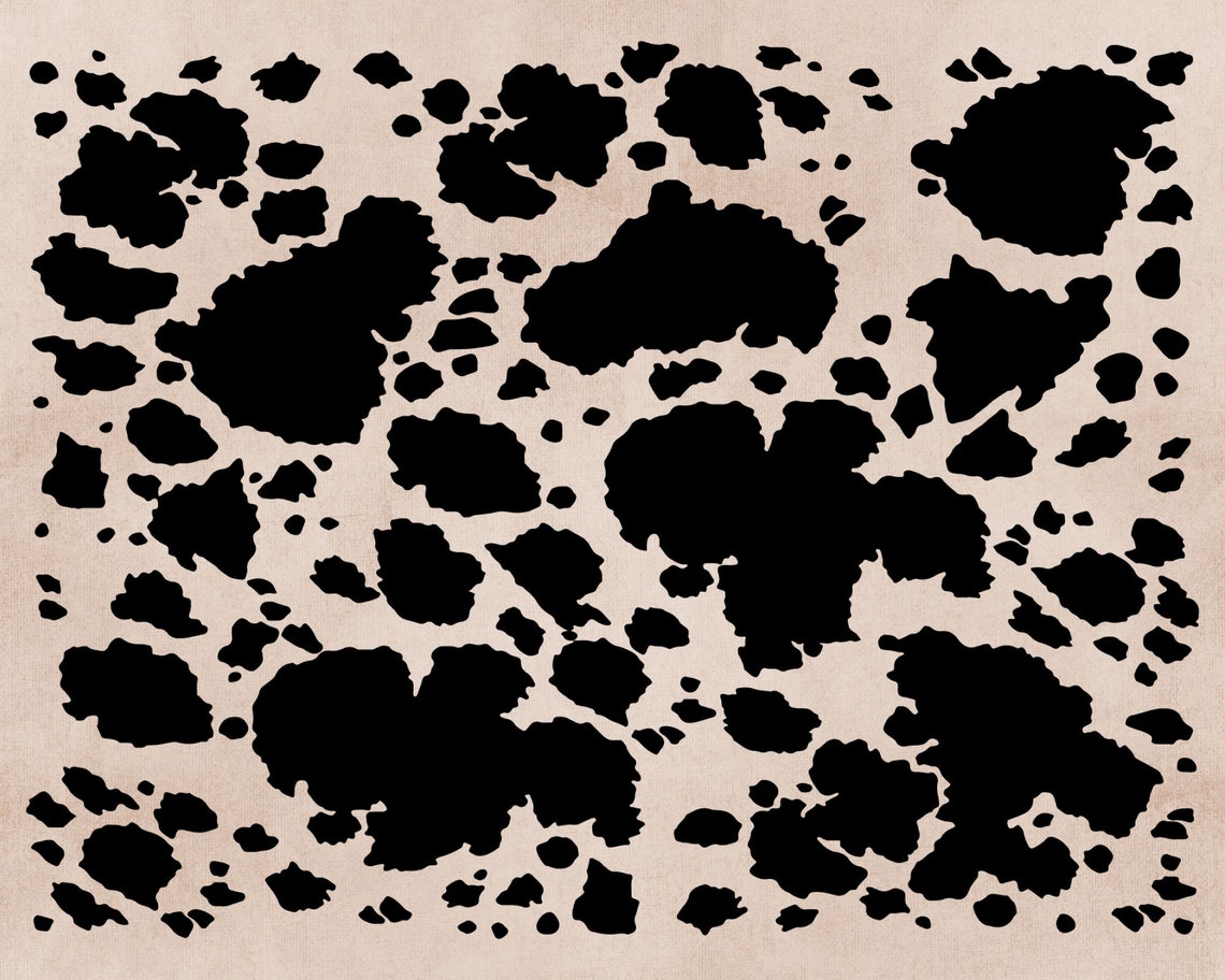 Cow Spots Svg Cow Pattern Svg Cricut Cow Print Svg Animal - Etsy