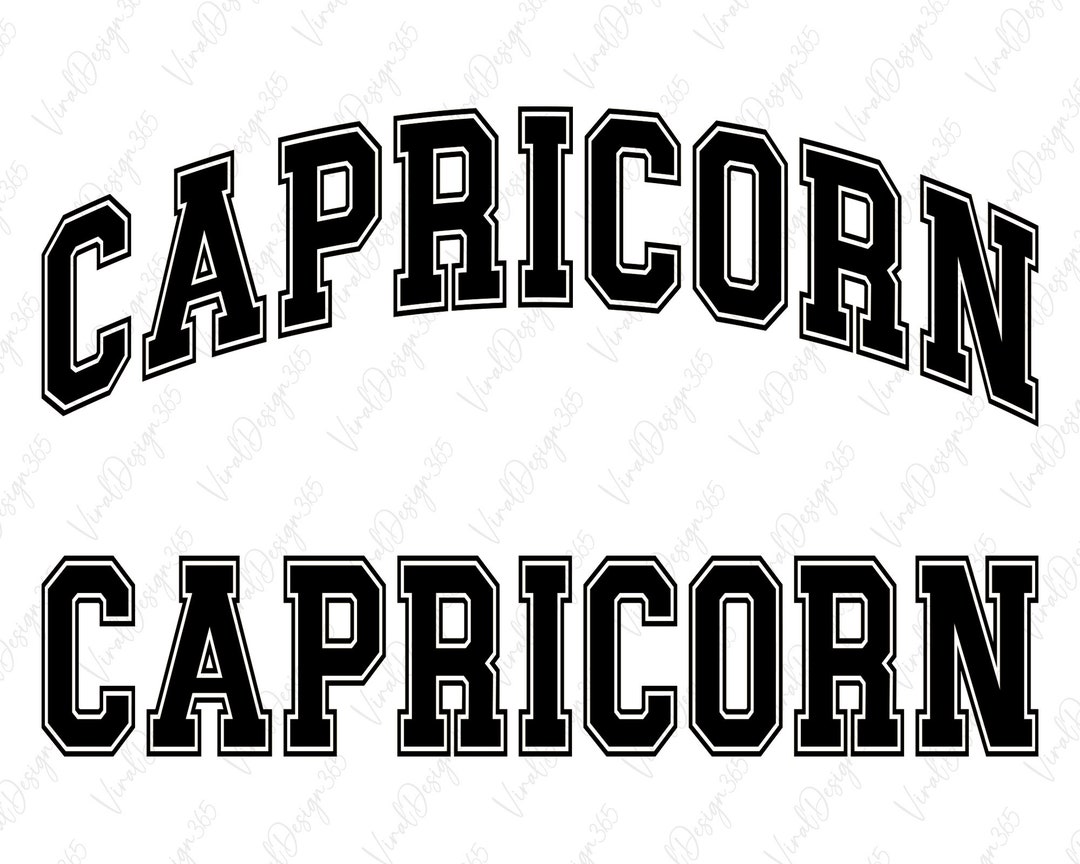 Capricorn Svg, Digital Downloads, Arc Capricorn Svg, Zodiac Svg ...