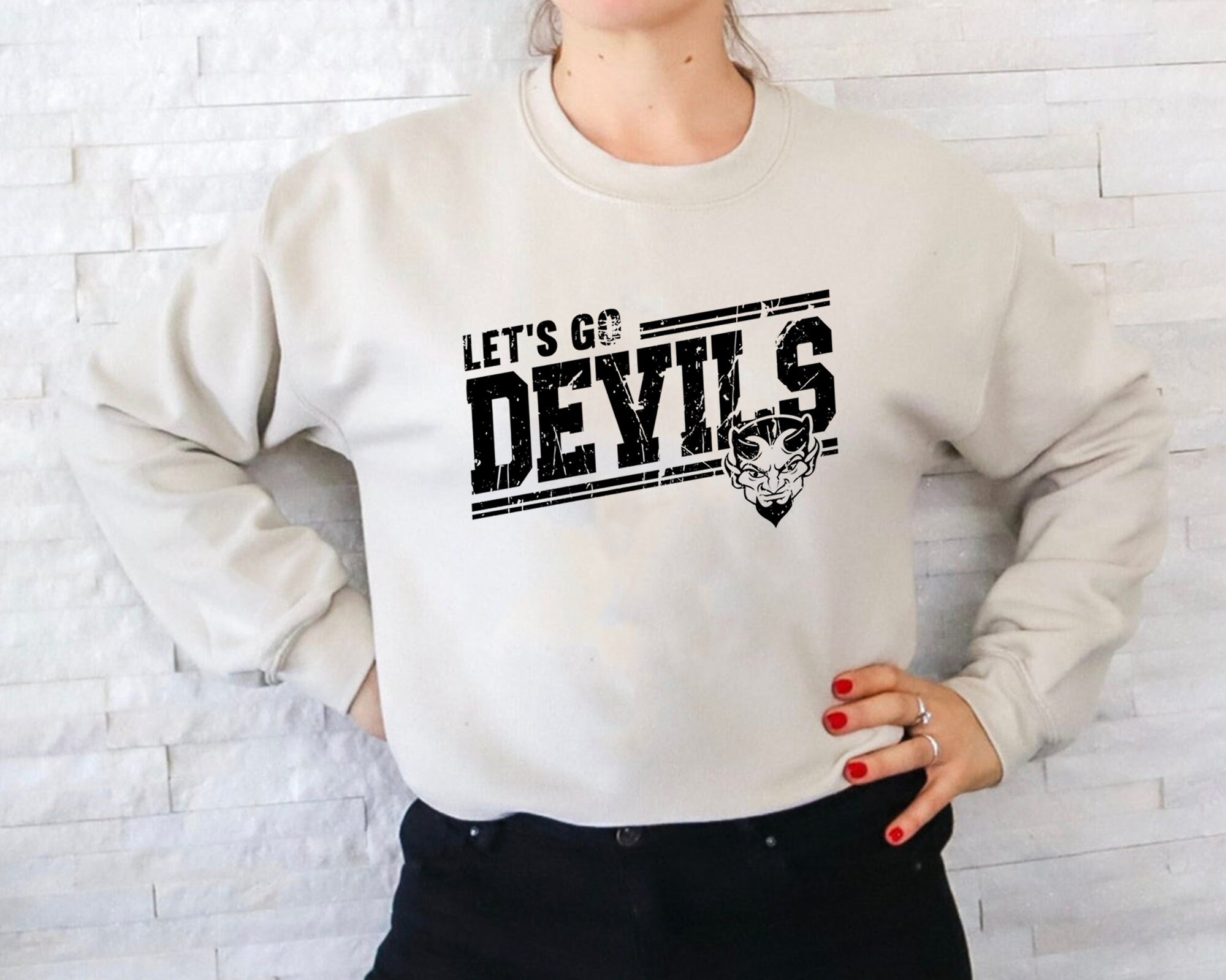 Let's Go Devils Mascot Png Devils Mascot Svg Digital - Etsy