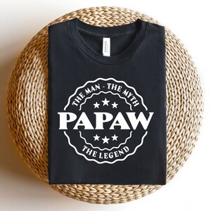 Papaw the Man the Myth the Legend Svg, Digital Download, Papaw Svg ...