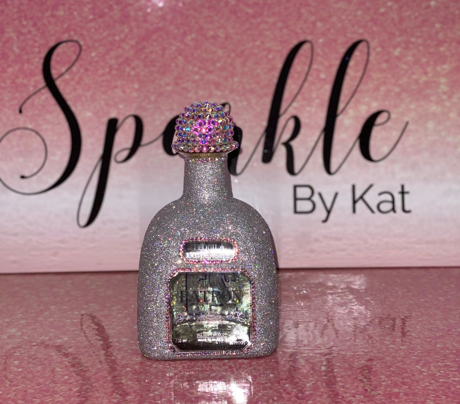 Customized Alcohol Glitter Bottles - Etsy