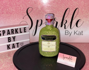 Customized Alcohol Glitter Bottle - Etsy