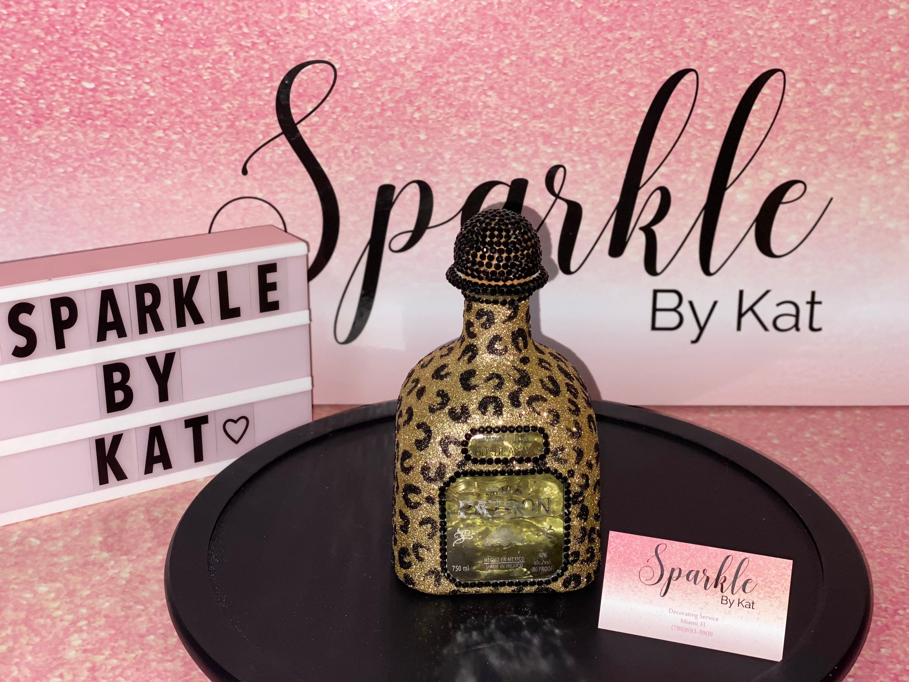 Customized Alcohol Glitter Bottles - Etsy