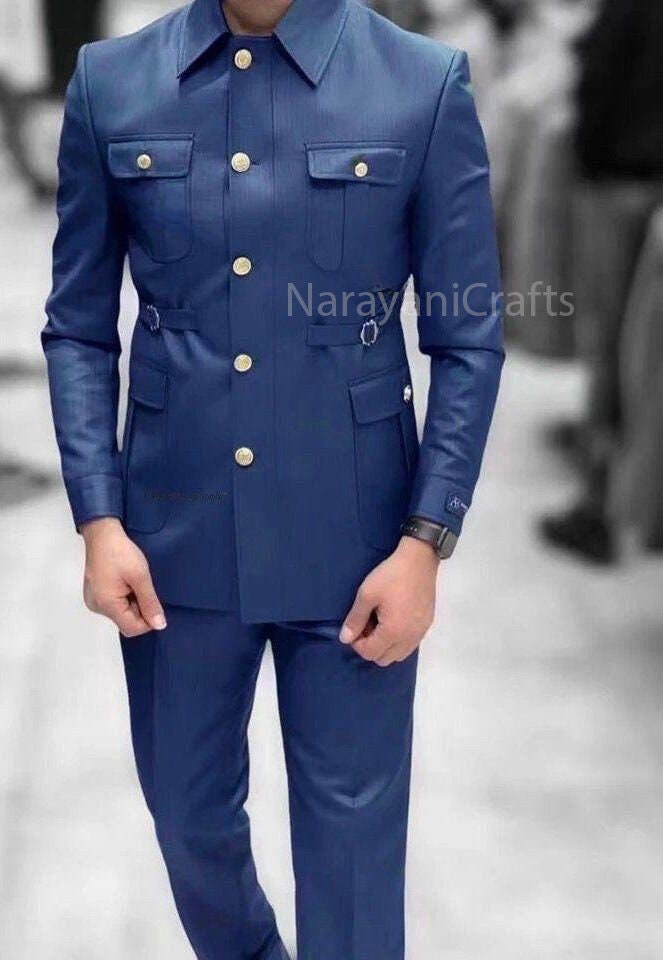 Handmade Decent Stylish Safari Suit for Men for Wedding and - Etsy