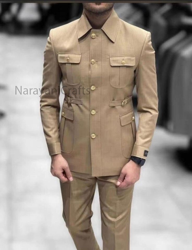 Stylish Decent Stylish Safari Suit for Men for Wedding and Events and ...