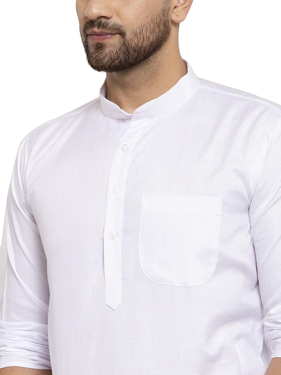 Narayani Crafts Indian Decent White Stylish Ethnic Traditional Kurta ...