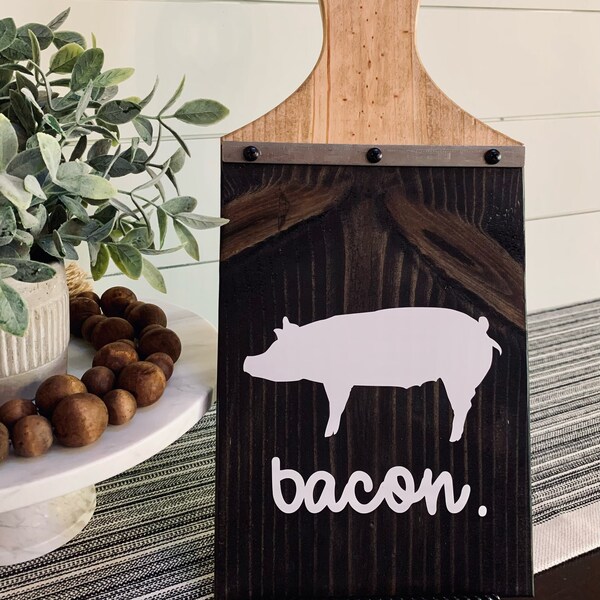 Bacon Sign - Etsy