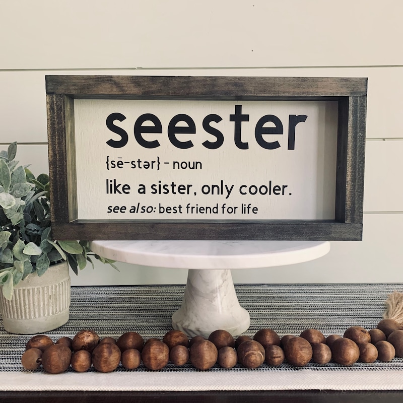 Sisters Sign - Etsy