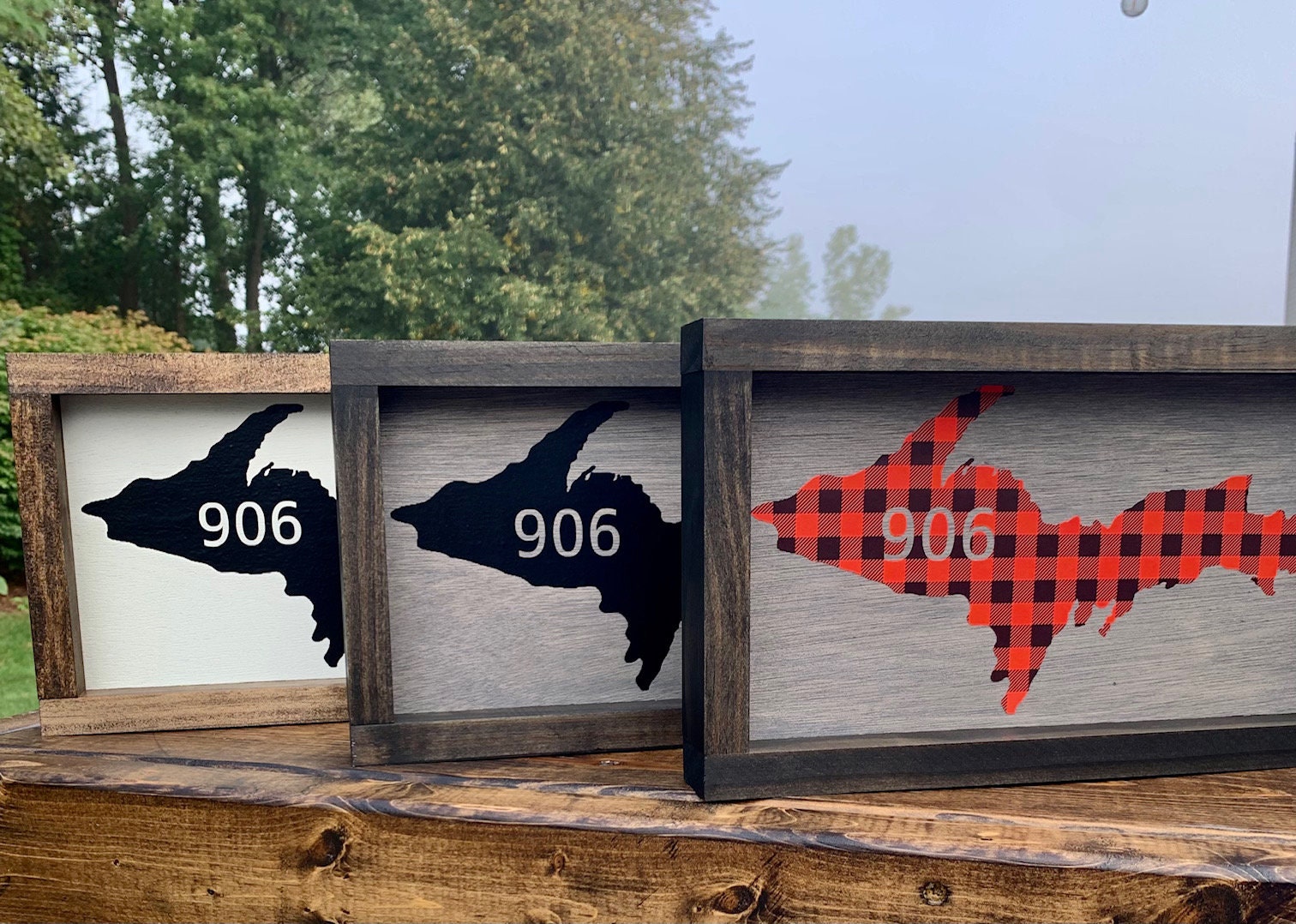 906 UP Upper Peninsula Michigan Sign (13"x7.5") - Etsy