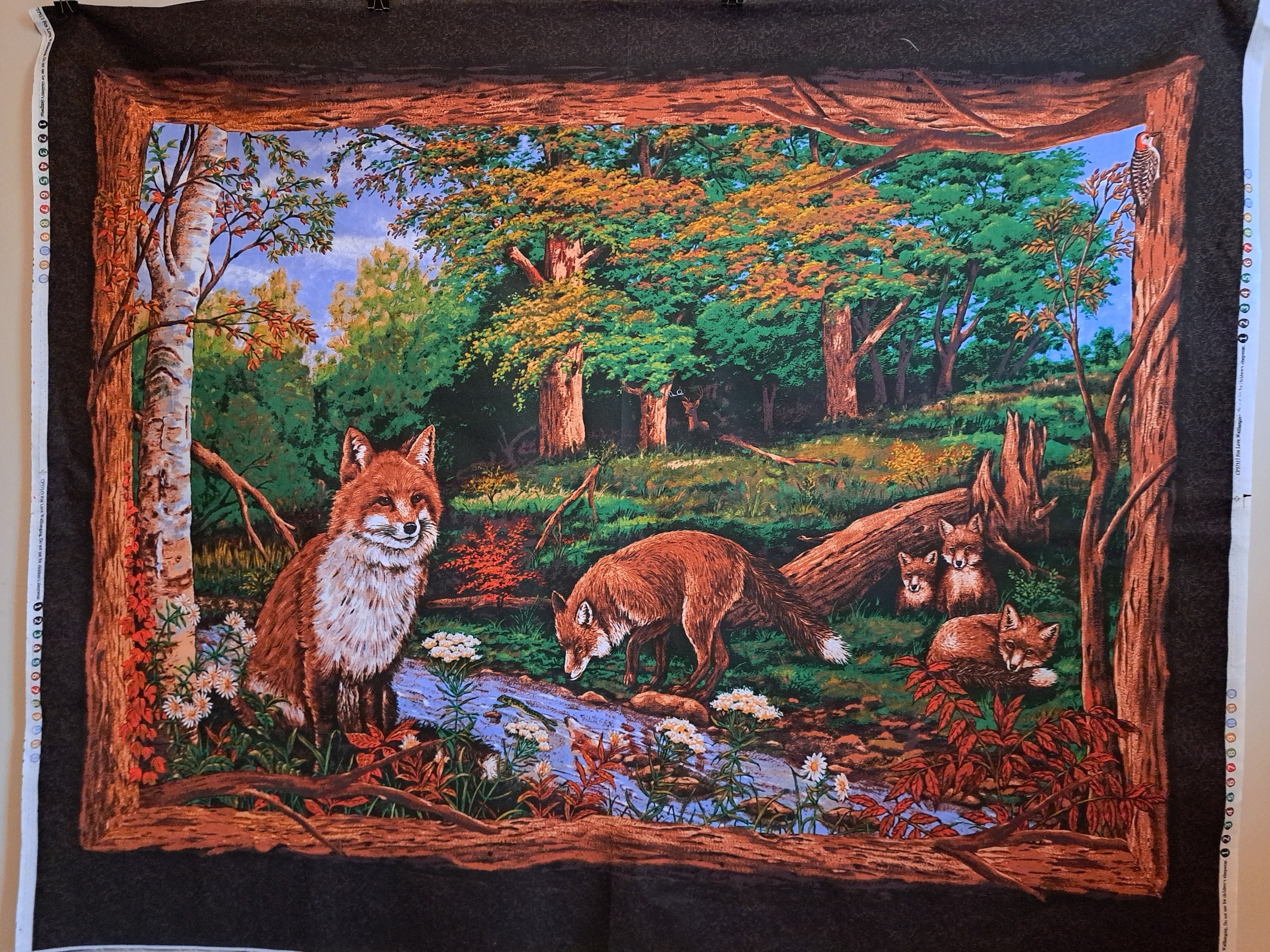Fox,quilting,panels - Etsy Canada