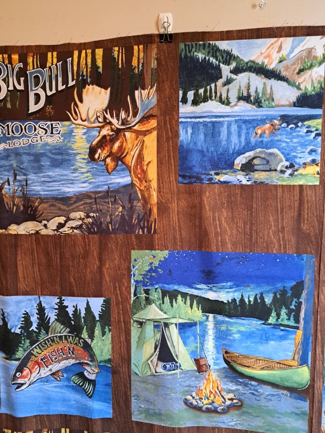 Cotton Wildlife Panel Quilt Panel Sewing Panel - Etsy Canada