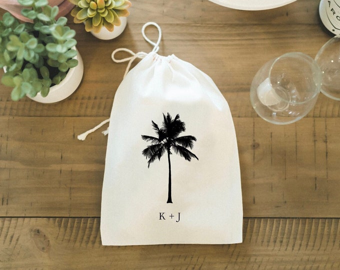 Forest Wedding Welcome Bag Watercolor Pine Tree Welcome Bag - Etsy