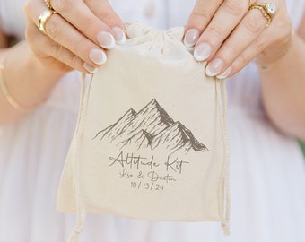 Wedding Welcome Bags - Mountain Wedding Welcome Bag - Destination ...