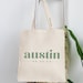 Austin Tote Bag - Wedding Welcome Bag - Bachelorette Party Tote ...