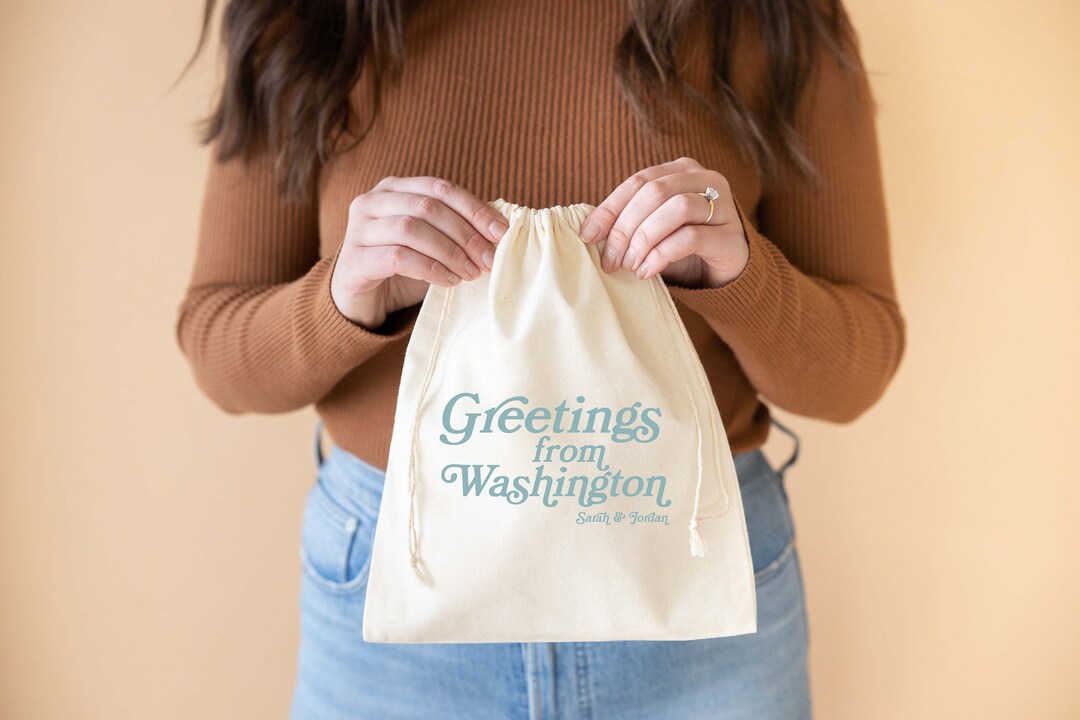 Greetings From Washington - Seattle Wedding - Washington Wedding Favor ...