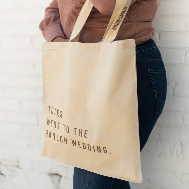 Custom Wedding Totes Wedding Handle Tote Bag Wedding - Etsy
