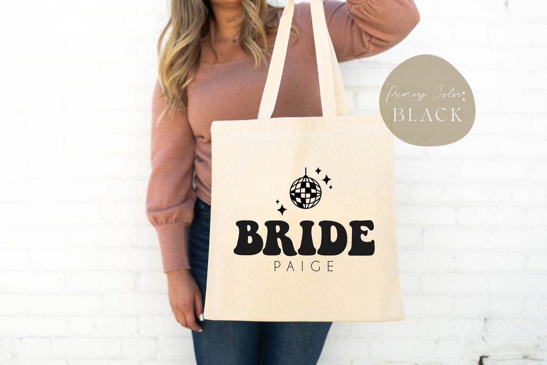 Custom Bachelorette Totes - Disco Bachelorette - Bachelorette Welcome ...
