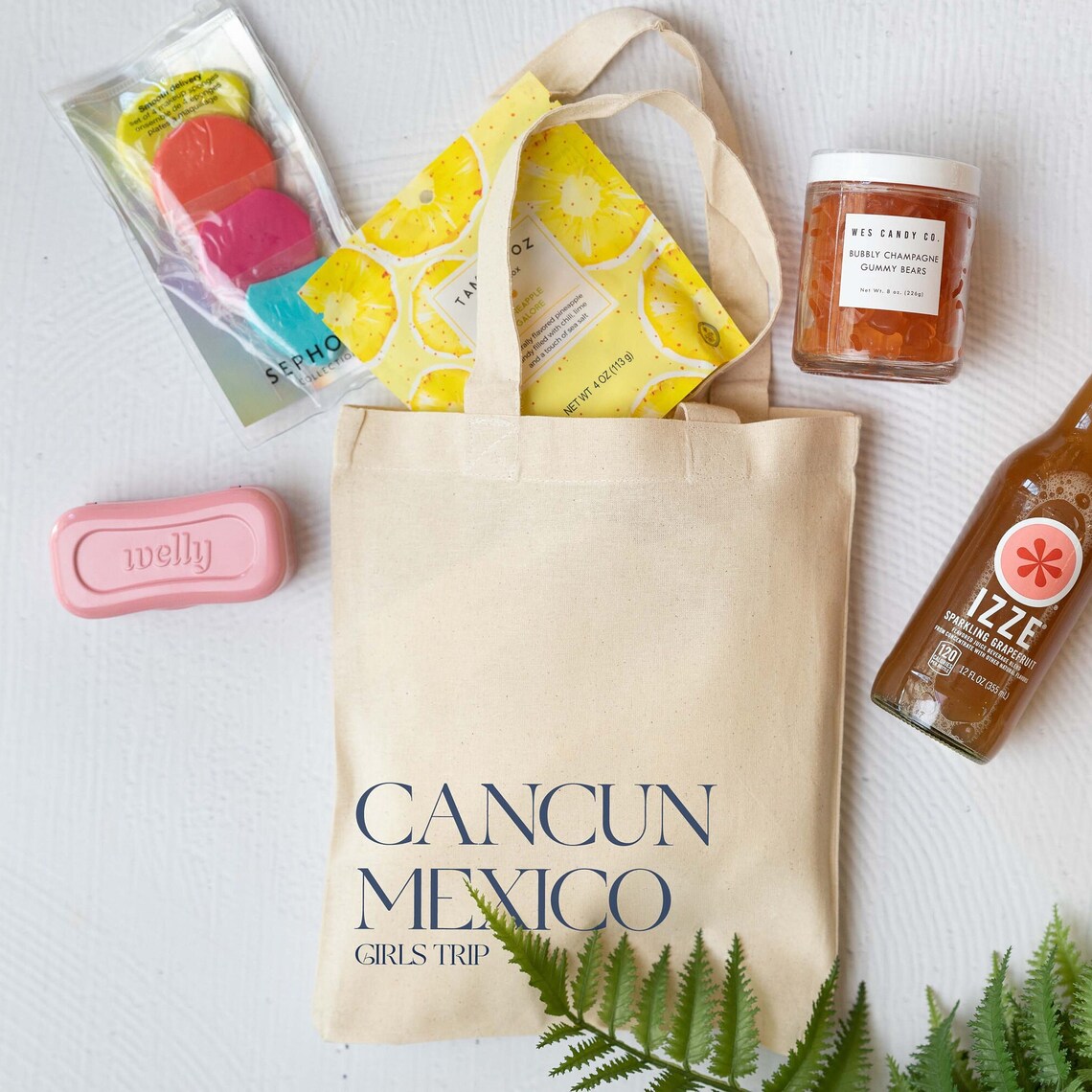 Welcome Tote Bag - Destination Wedding Welcome Totes - Mexico Welcome ...