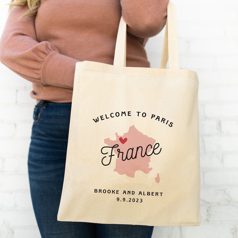 French Tote Bag - Etsy