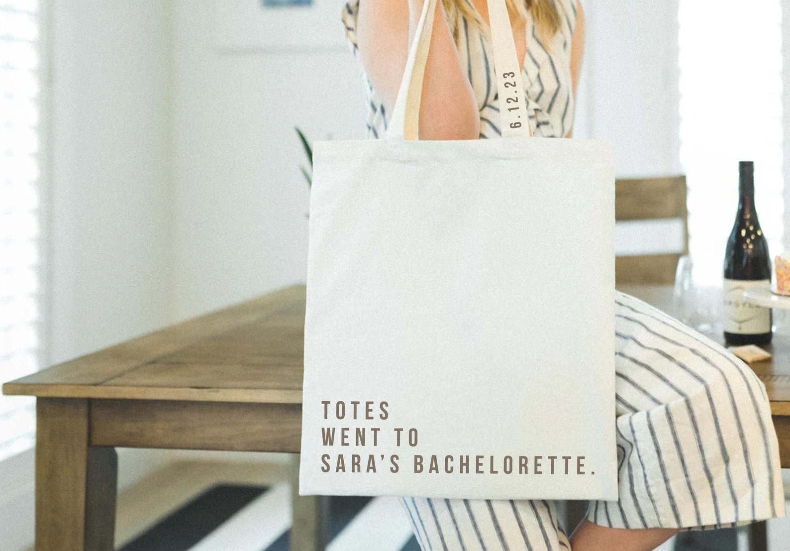 Custom Bachelorette Totes Bachelorette Handle Tote Bag - Etsy