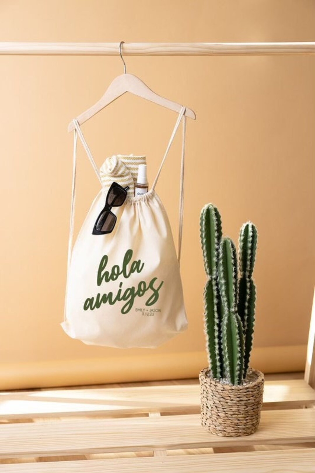 Custom Backpack - Bridesmaid Backpack - Mexico Wedding - Custom Bridal ...